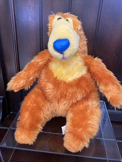 VTG NANCO DISNEY Bear In The Big Blue House Orange Stuffed Plush Jim ...