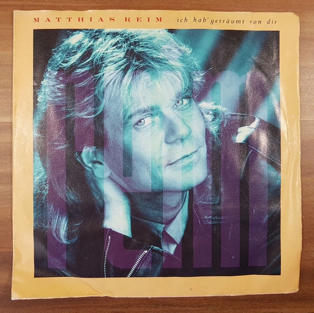 SINGLE 7& VINYL Matthias Reim - Ich hab geträumt von dir 1990 EUR 3,99 ...