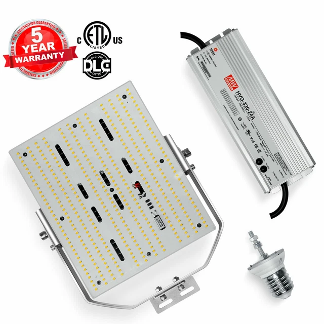 300W LED RETROFIT Kits Replace 1500W MH Parking Lot Shoebox light 5700K ...