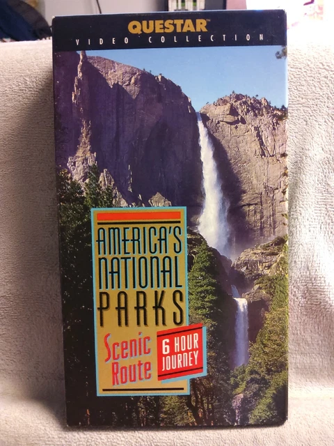 AMERICA’S NATIONAL PARKS VHS Scenic Route Questar 6 Hour Journey $7.60 ...