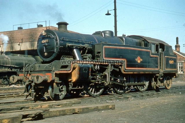 PU3956 - ENGINE No.42477 at Harrowgate Starbeck Shed - print 6x4 £2.20 ...