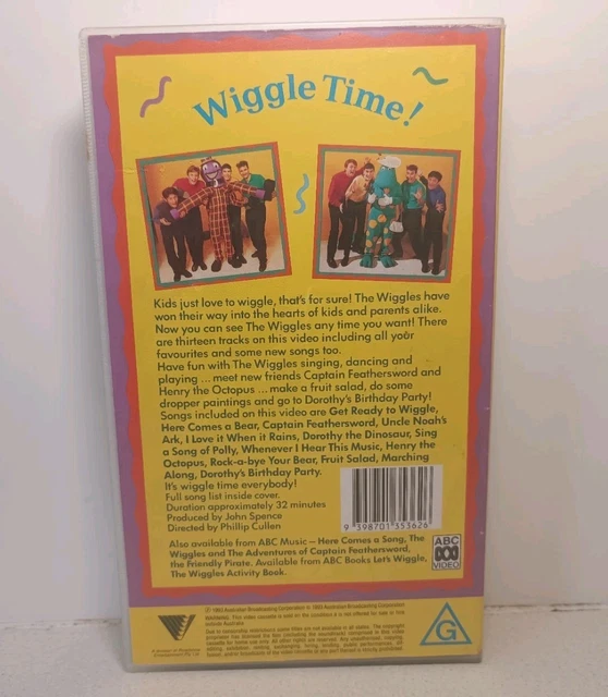 THE WIGGLES WIGGLE Time VHS Video Tape-13 Episodes $20.00 - PicClick AU