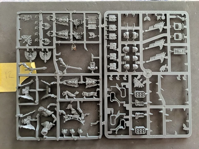 DARK ANGELS RAVENWING Upgrade sprue 40K Space Marines accessorio ...
