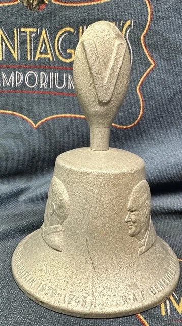 WW2 BRITISH RAF Victory Fundraising Victory Bell Cast Downed German ...