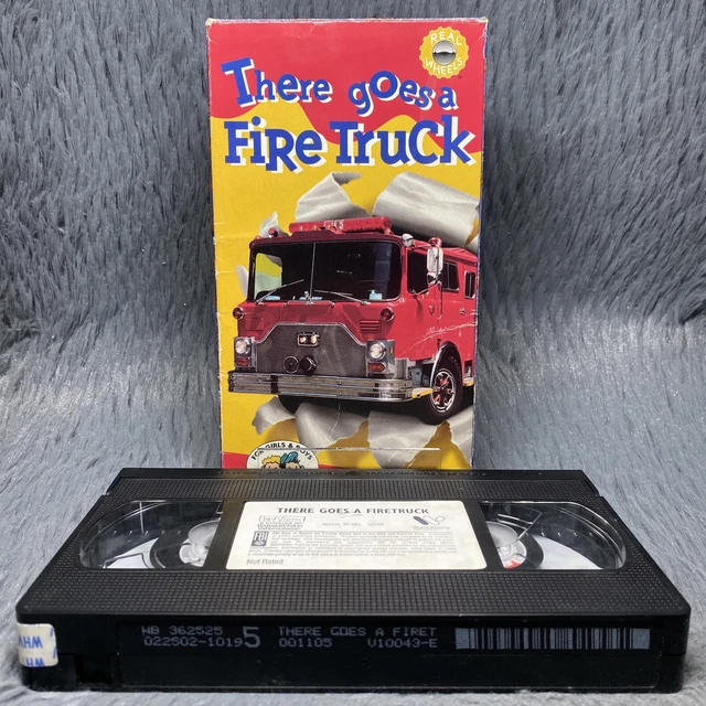 VHS THERE GOES a Fire Truck (VHS, 1994, KidVision, Slipsleeve) £13.07 ...