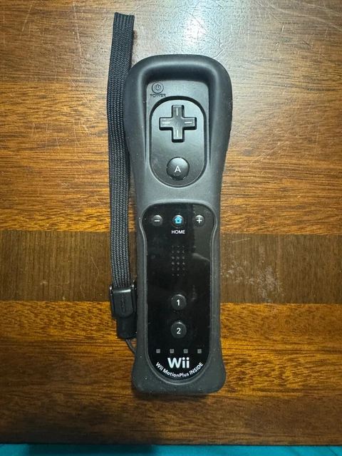 NINTENDO WII REMOTE Plus Controller - Black (RVL-036) $18.99 - PicClick
