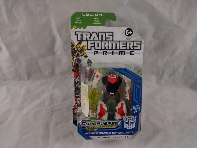 TRANSFORMERS PRIME CYBERVERSE Modellino Hyperspeed Wheeljack Class ...