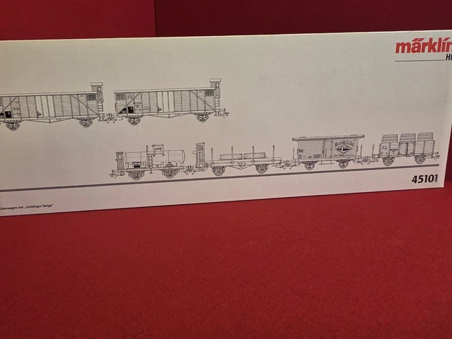 LEERKARTON - MÄRKLIN 45101 - Geislinger Steige - Guter Zustand (19 ...
