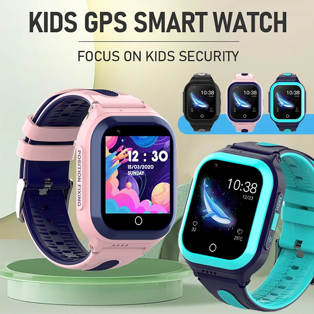 KIDS TRACKER SMART Watch 4G SIM Camera SOS Video Voice Call LBS WIFI ...