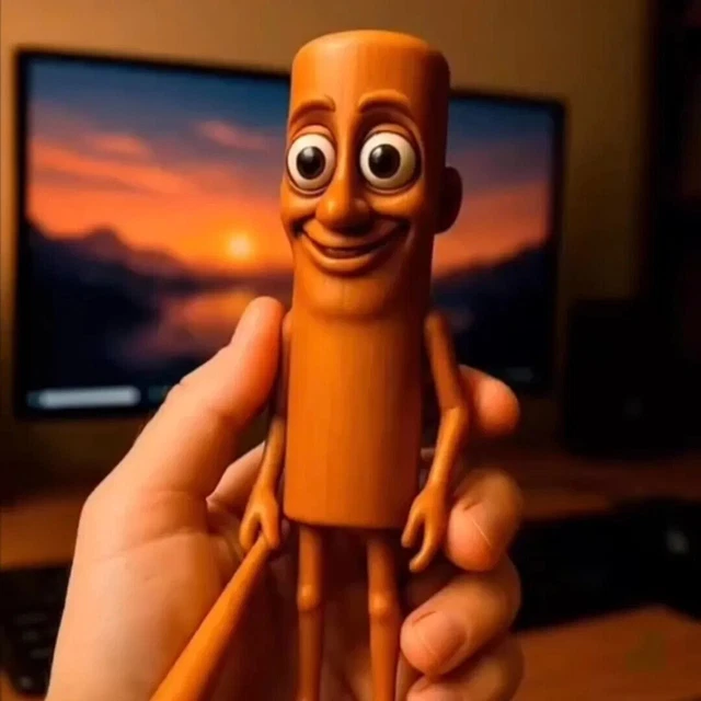TUNG TUNG SAHUR Italian Brainrot Wooden Stick Creative Toys Desktop ...