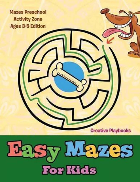 EASY MAZES FOR Kids - Mazes Preschool Activity Zone Ages 3-5 Edition by ...
