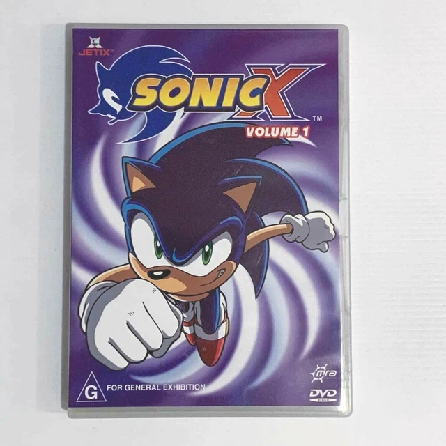 SONIC X : Vol 1 (DVD, 2003) PAL Anime Sonic the Hedgehog - Tested! $30. ...