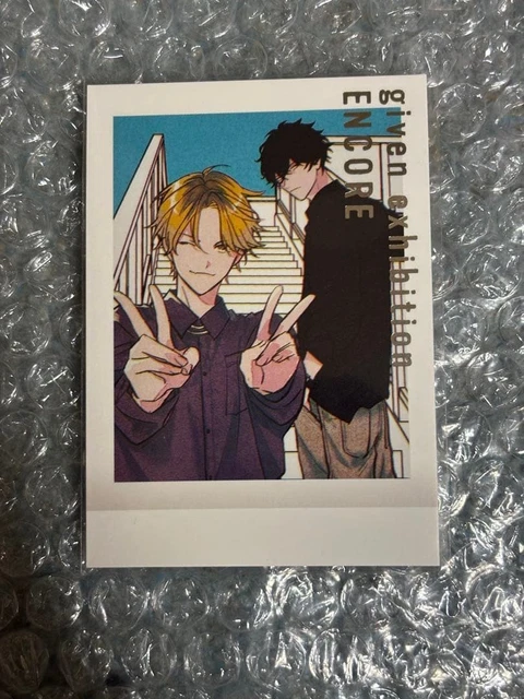 GIVEN EXHIBITION KIZU Natsuki Pashakore Premium Purchase Bonus Genjun ...