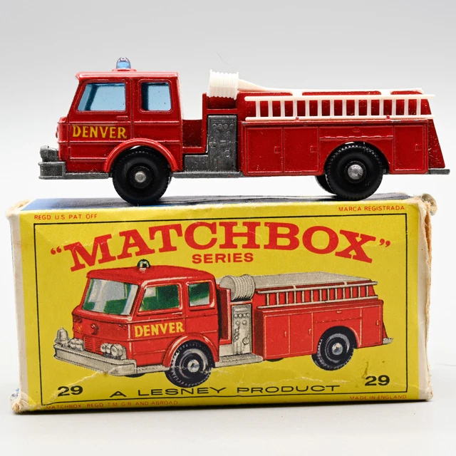 LESNEY MATCHBOX 29C Fire Pumper Truck BPW $24.00 - PicClick