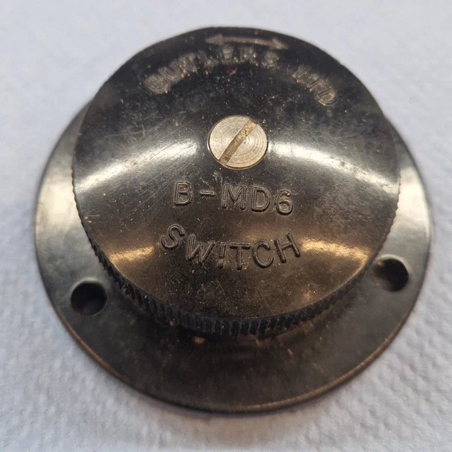MILITARY ARMOURED CAR Bakelite Dip Switch 2 Position Butlers B-MD6 £21. ...