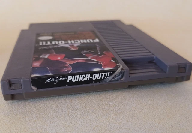JEU BOXE PUNCH Out variante image Mike Tyson FRA cartouche nintendo NES ...
