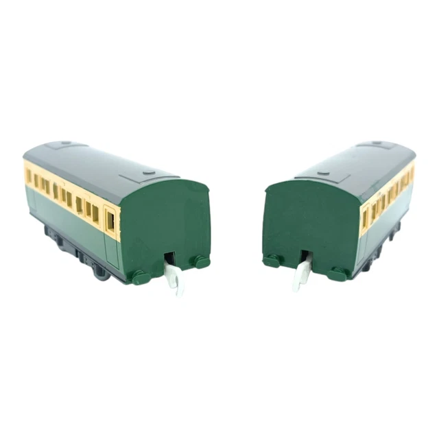 GORDON'S GREEN EXPRESS Coaches Thomas The Tank Engine Tomy Trackmaster ...