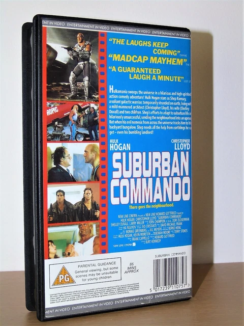 VHS SUBURBAN COMMANDO VHS *Hulk Hogan* - Vintage £9.00 - PicClick UK