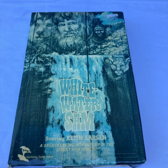 WHITE-WATER SAM (1978) Keith Larsen Grizzly Adams-like Mountain Man BIG ...