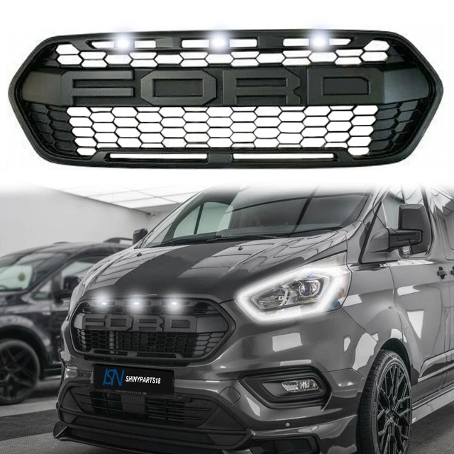 FORD TRANSIT CUSTOM 2018-2022 Front Grille Raptor Style Trail Sport ...