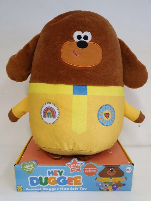 HEY DUGGEE, A-WOOF Duggee hug Soft Toy £14.95 - PicClick UK