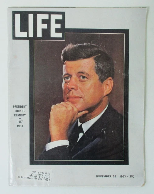 LIFE MAGAZINE; PRESIDENT John F. Kennedy - 1917 - 1963 (December 6 ...
