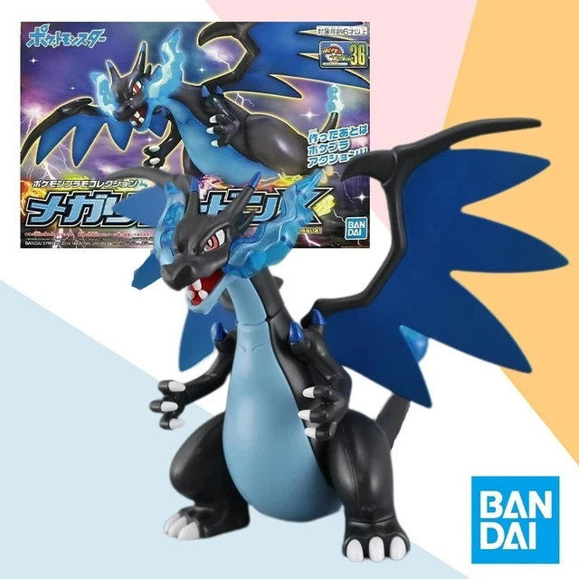 KIT MODELLO BANDAI POKEMON Poke Pla mega Charizard (Dracaufeu) Bandai ...