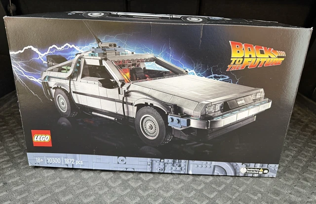 LEGO ICONS: BACK to the Future DeLorean Time Machine (10300) Unopened £ ...