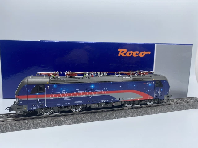 ROCO 79976 E-LOK 1293 200 Nightjet Ep. IV | digitale con SUONO, AC ...