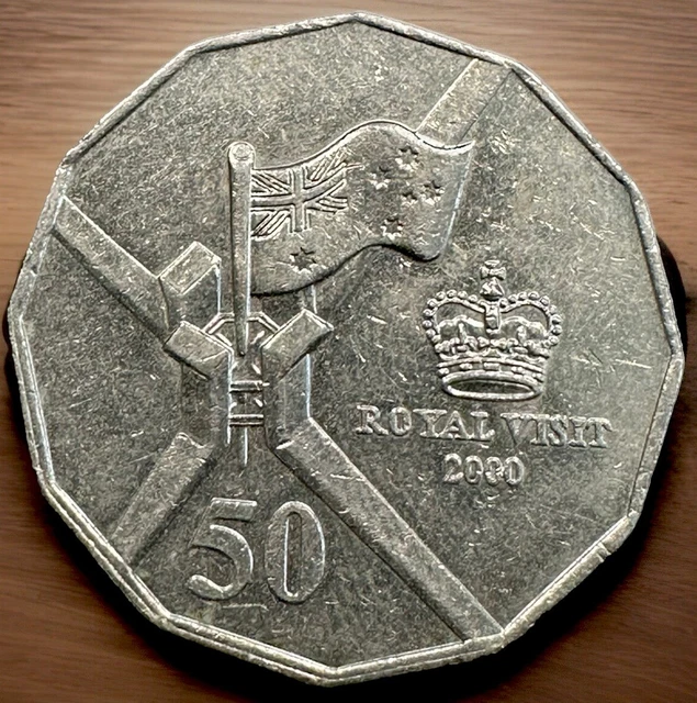 💫 50 CENT Special Coin Australian Coins👑 Australia Collectable 🌟 Rare ...