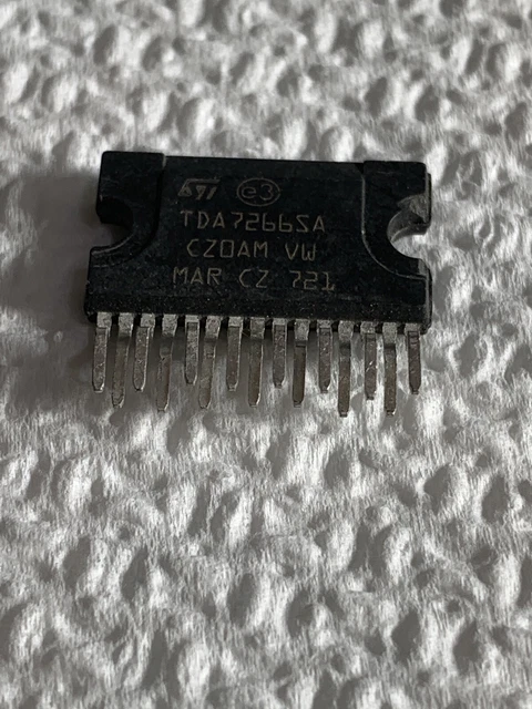 1PZ TDA7266SA TDA 7266SA TDA7266 Amplifier audio circuito integrato ST ...