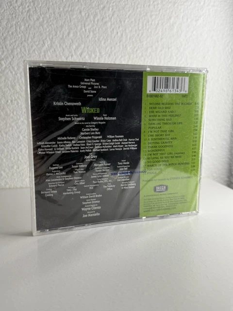 WICKED: A NEW Musical [Original Broadway Cast Recording] SEALED NEW £13 ...