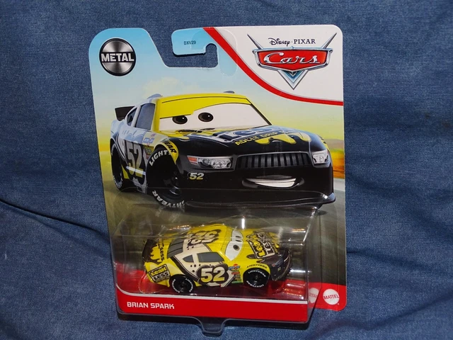 RARE DISNEY PIXAR Cars 3 Brian Spark Leak Less N°52 Piston Cup Serie ...