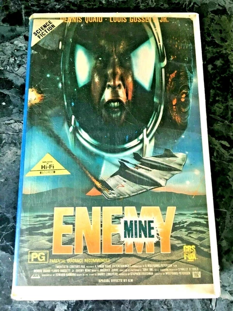 ENEMY MINE VHS CBS FOX SCI-FI Louis Gossett Jr Dennis Quaid £6.54 ...