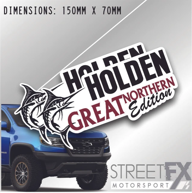 TWIN GREAT NORTHERN Sticker Decal for Holden 4x4 4WD Ute Offroad $24.99 ...