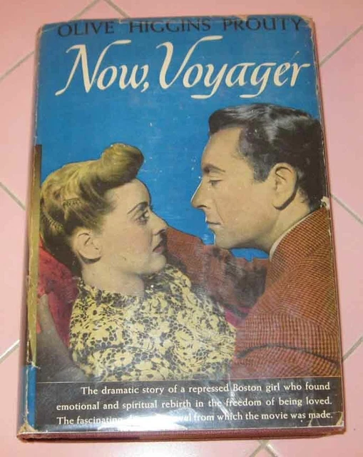 NOW VOYAGER OLIVE Higgins Prouty 1943 copertina rigida DJ Bette Davis ...