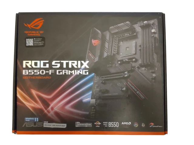 ASUS ROG STRIX b550-f gaming Am4 Motherboard Box £9.99 - PicClick UK
