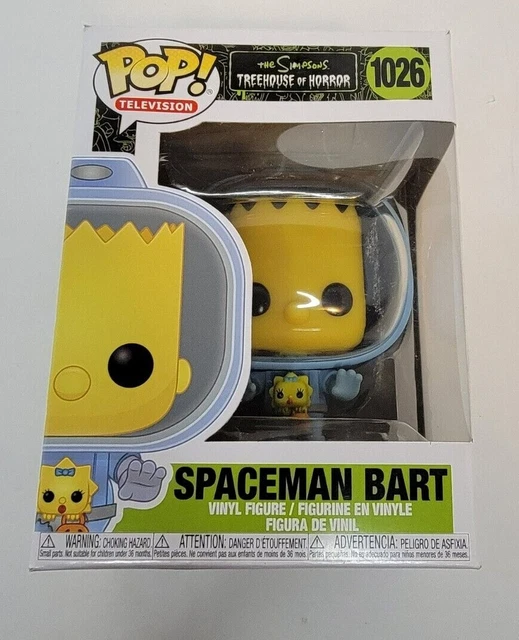 THE SIMPSONS TREEHOUSE of Horror Spaceman Bart Pop! Vinyl Figure #1026 ...