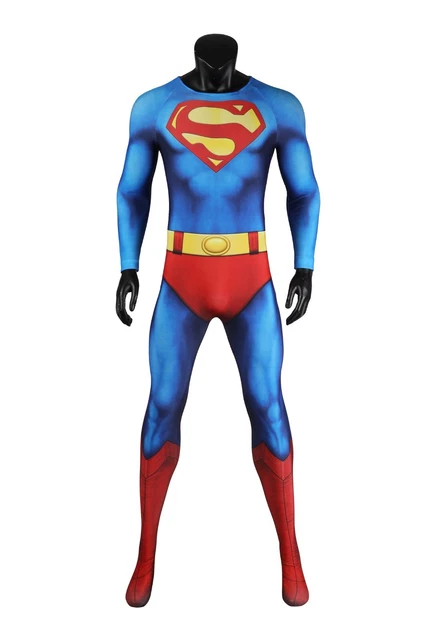 SUPERMAN 1978 MOIVE Christopher Reeve Print Jumpsuit Costume Cosplay ...