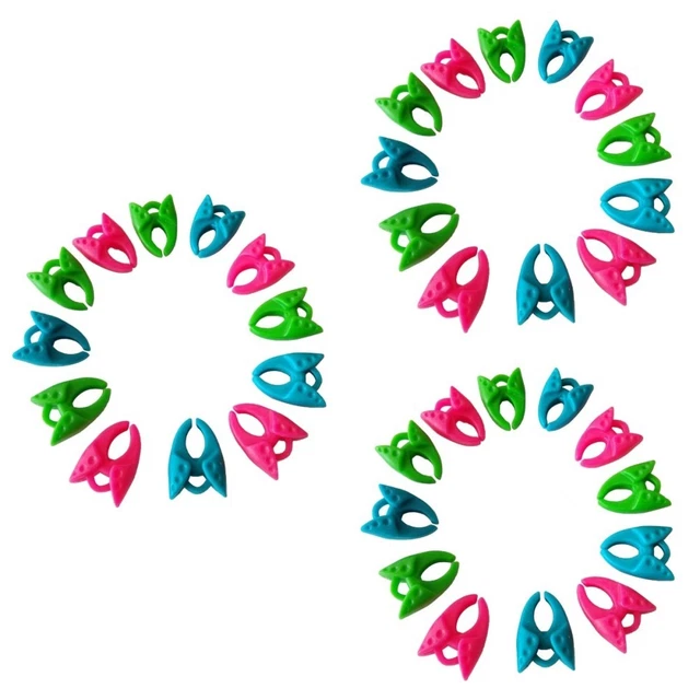 72 STÜCK SPULENKLEMMEN Inhaber Schalengewindespule Huggers für ...