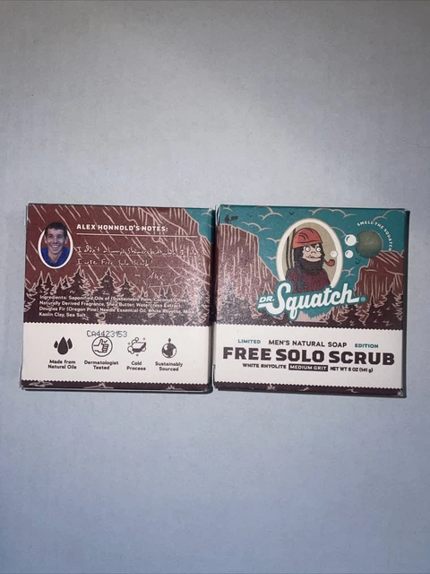 2 X DR Squatch Soap Free Solo Scrub - ships Fast $28.99 - PicClick