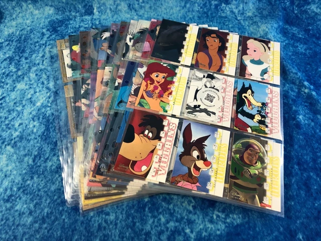 DISNEY TREASURES SERIES 1 complete trading card base set by Upper Deck ...
