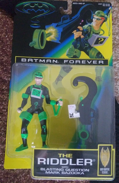 BATMAN FOREVER THE Riddler with Blasting Question Mark Bazooka EUR 6,54 ...