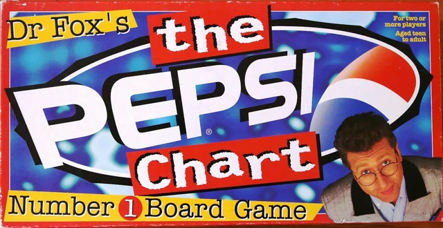 DR FOX'S PEPSI Chart Number 1 Board Game 1997 - Complete - Good ...