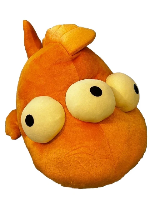 THE SIMPSONS BLINKY 3 eye Radioactive Fish Plush Universal Studios £17. ...