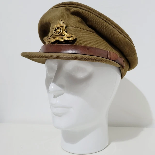WW2 OFFICERS CAP - British Army Field Wwii Military Reme Ra £100.00 ...
