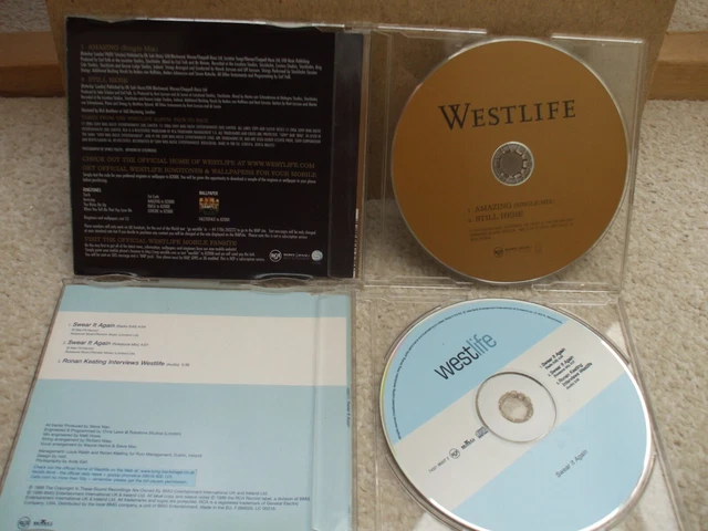 WESTLIFE - 2CD - Amazing - Swear It Again Pt2 - 2004 - Ltd Ed - £8 £8. ...