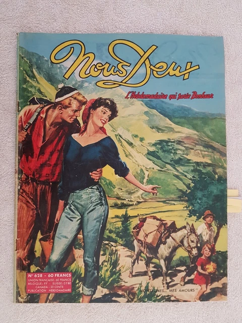 NOUS DEUX N°628 1959 Roman-Photo Romeo Et Juliette Roman Dessine ...