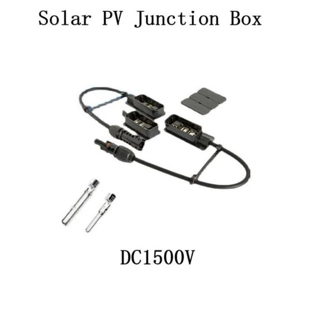 SOLAR PHOTOVOLTAIC JUNCTION Box Plastic Waterproof Junction Box DC1500V ...