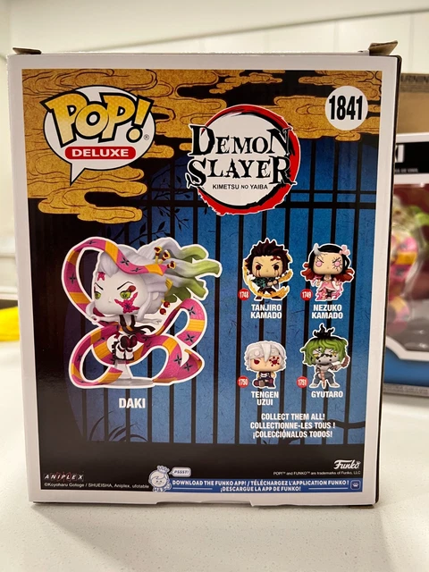 FUNKO POP DELUXE: DS - Daki, Demon Form, Demon Slayer, Collectable ...